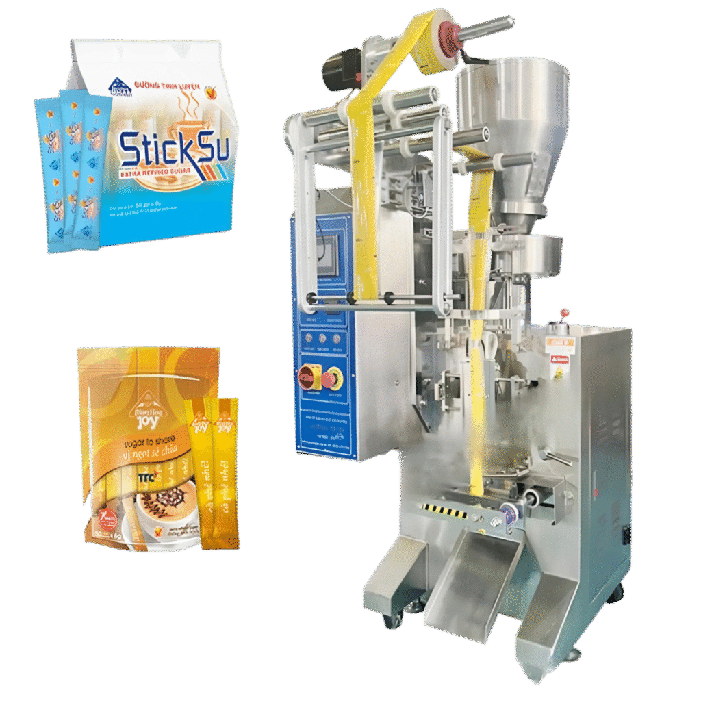 Máy đóng gói đường que - Công ty TNHH máy móc thực phẩm Hoàng Long